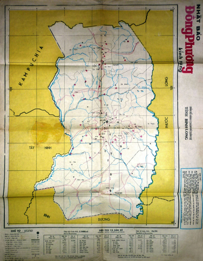 map-december-1970-loc-ninh-an-loc_7182115947_o - Vietnamese Heritage Museum